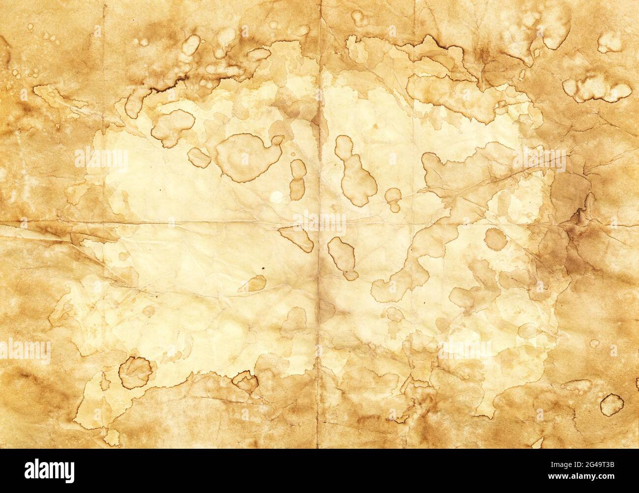 Old Paper Texture, Vintage Paper Background, Antique Paper Stock Photo