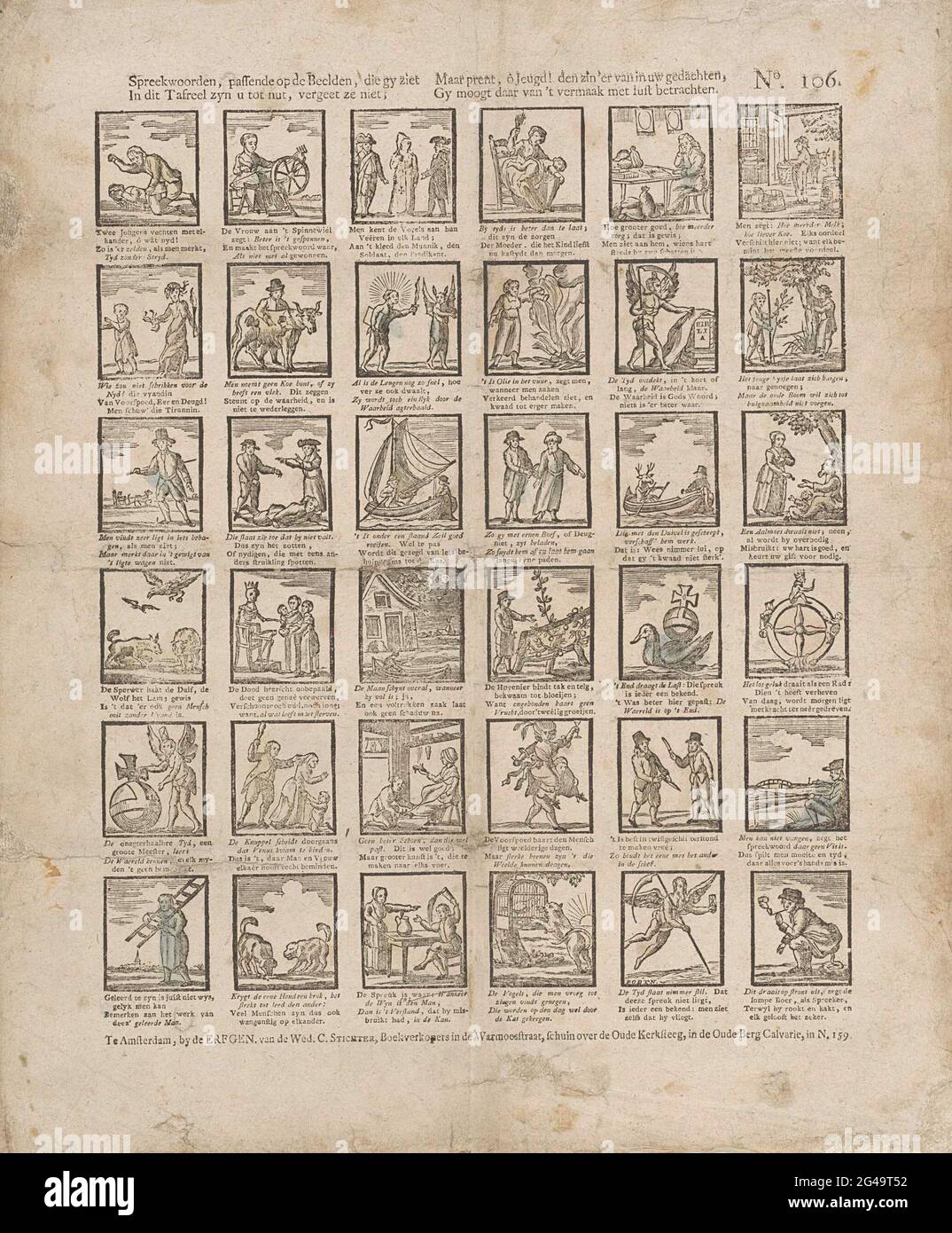 Proverbs, matching the images, which gy sees / in this tarist you are ...