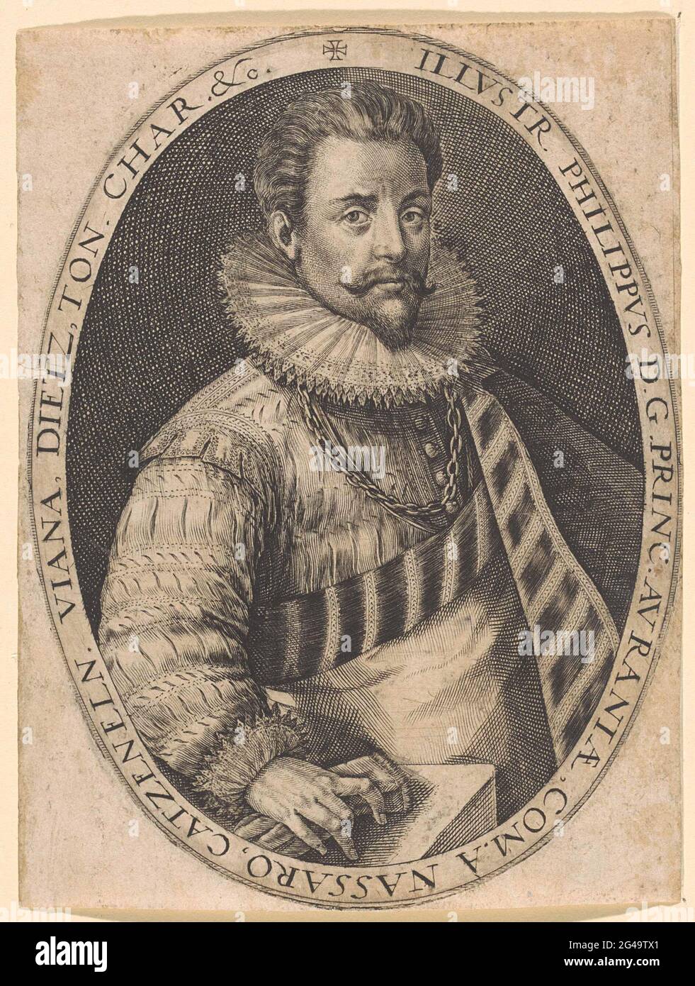 Portrait of Philip Willem, Prince of Orange. Portrait of Philip Willem ...