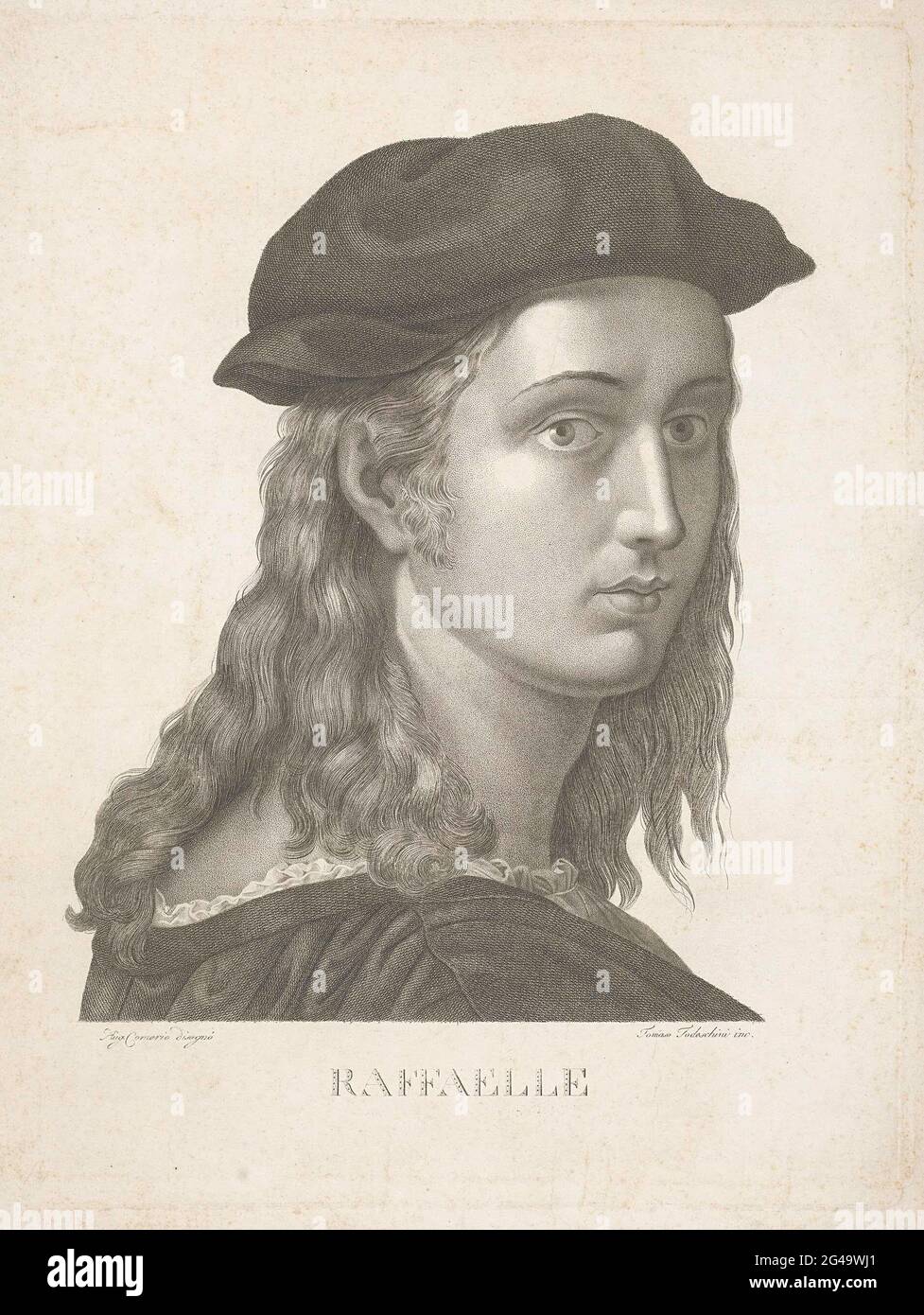 Portrait of painter Rafael Stock Photo - Alamy