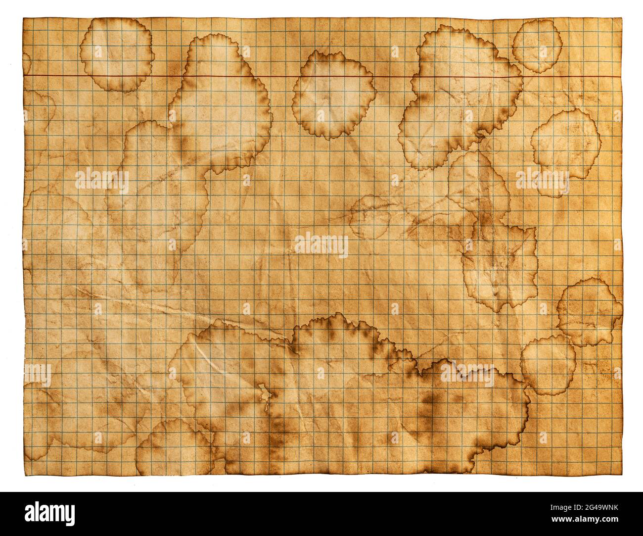 Old paper texture, vintage background, checkered school notebook Stock ...