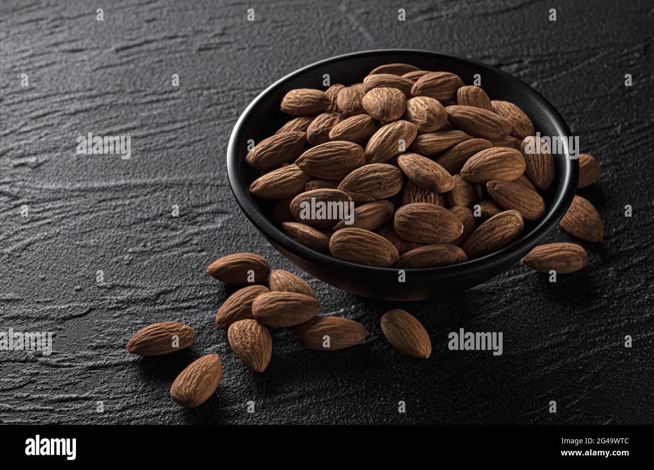 Top view on almond hi-res stock photography and images - Alamy