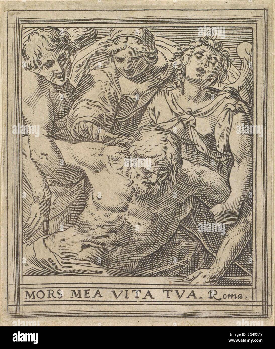 Corpus Christi; Mors Mea Vita Tua; Small saints; Santini. The body of ...