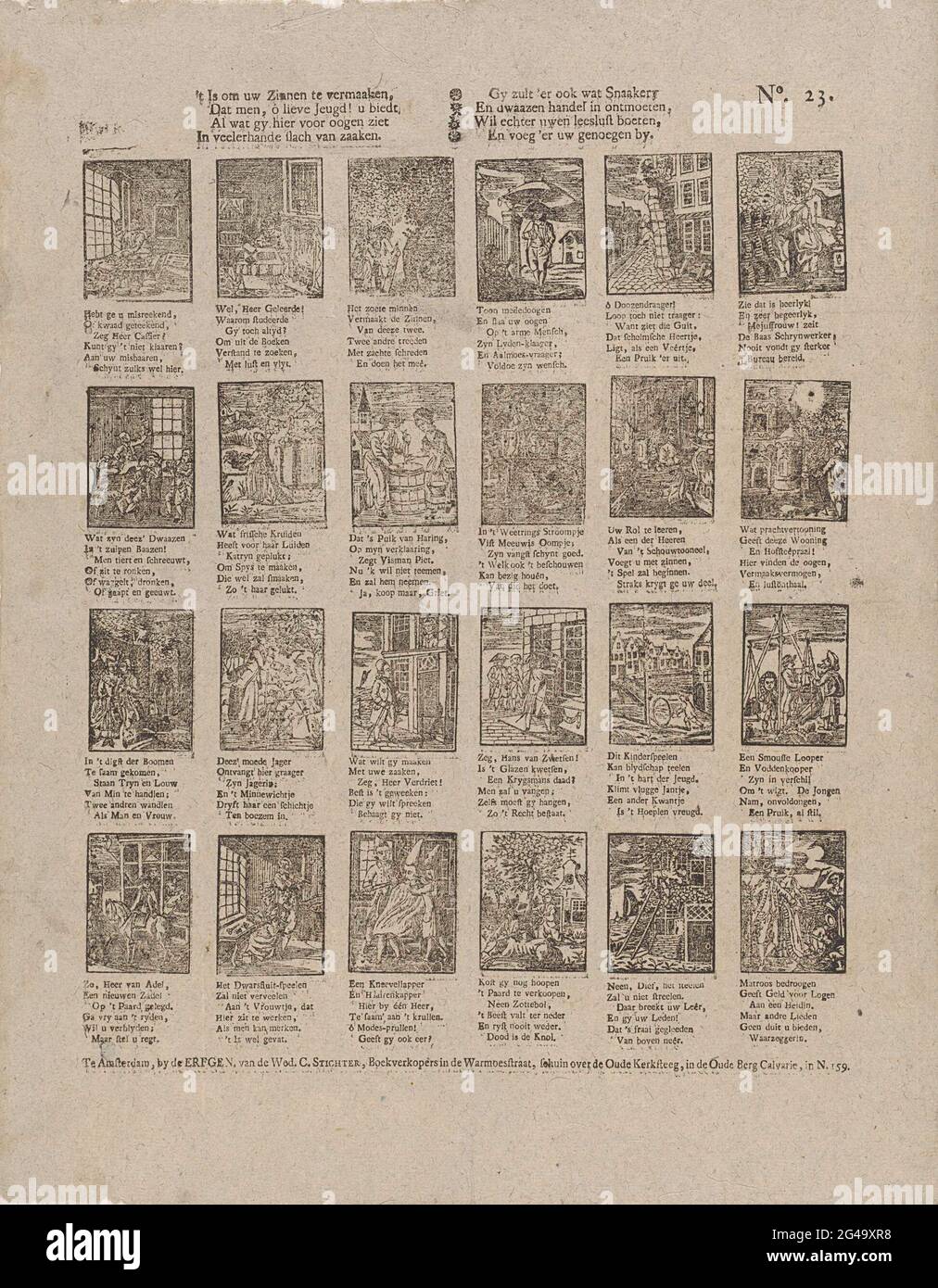 It's to Vermaakken your sentences, / then men, ô Dear youth! You offer ...