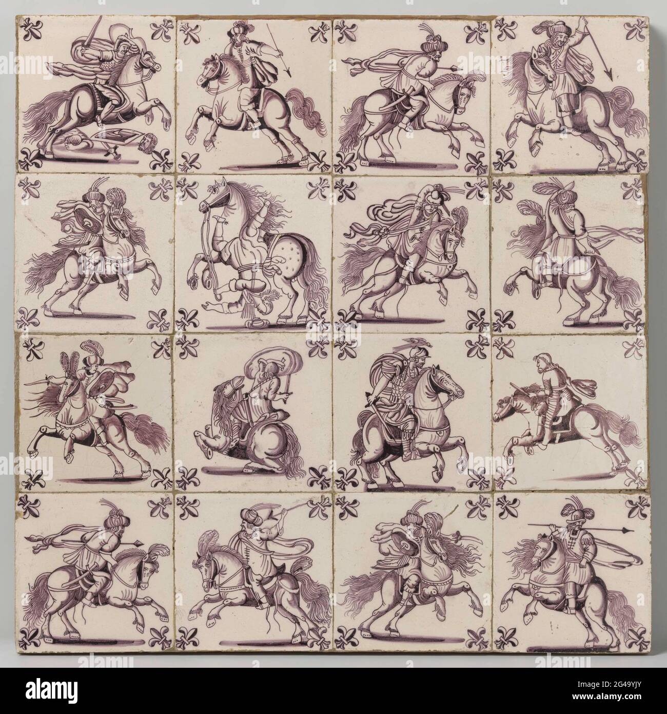 Purple painted rider hi-res stock photography and images - Alamy