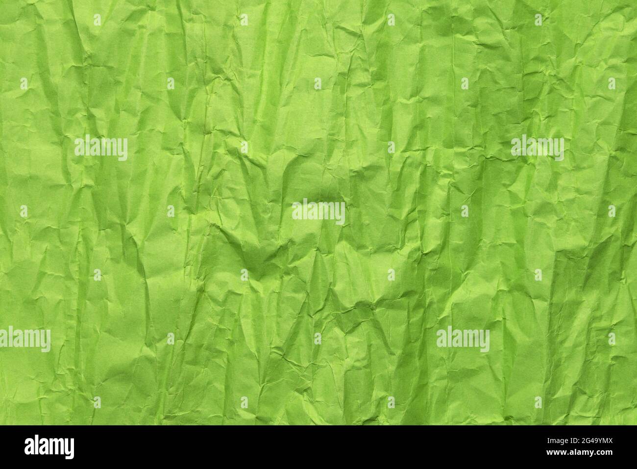 Green crumpled paper texture, grunge background Stock Photo - Alamy