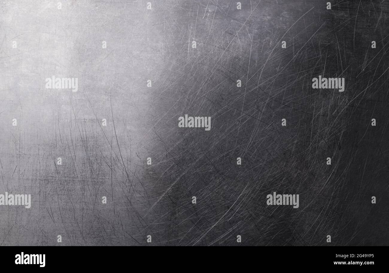 Old metal background, brushed metal texture with scratches Stock Photo ...
