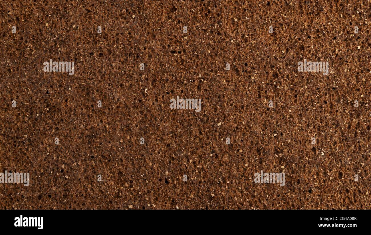 Rye bread texture close up, brown bread background Stock Photo - Alamy