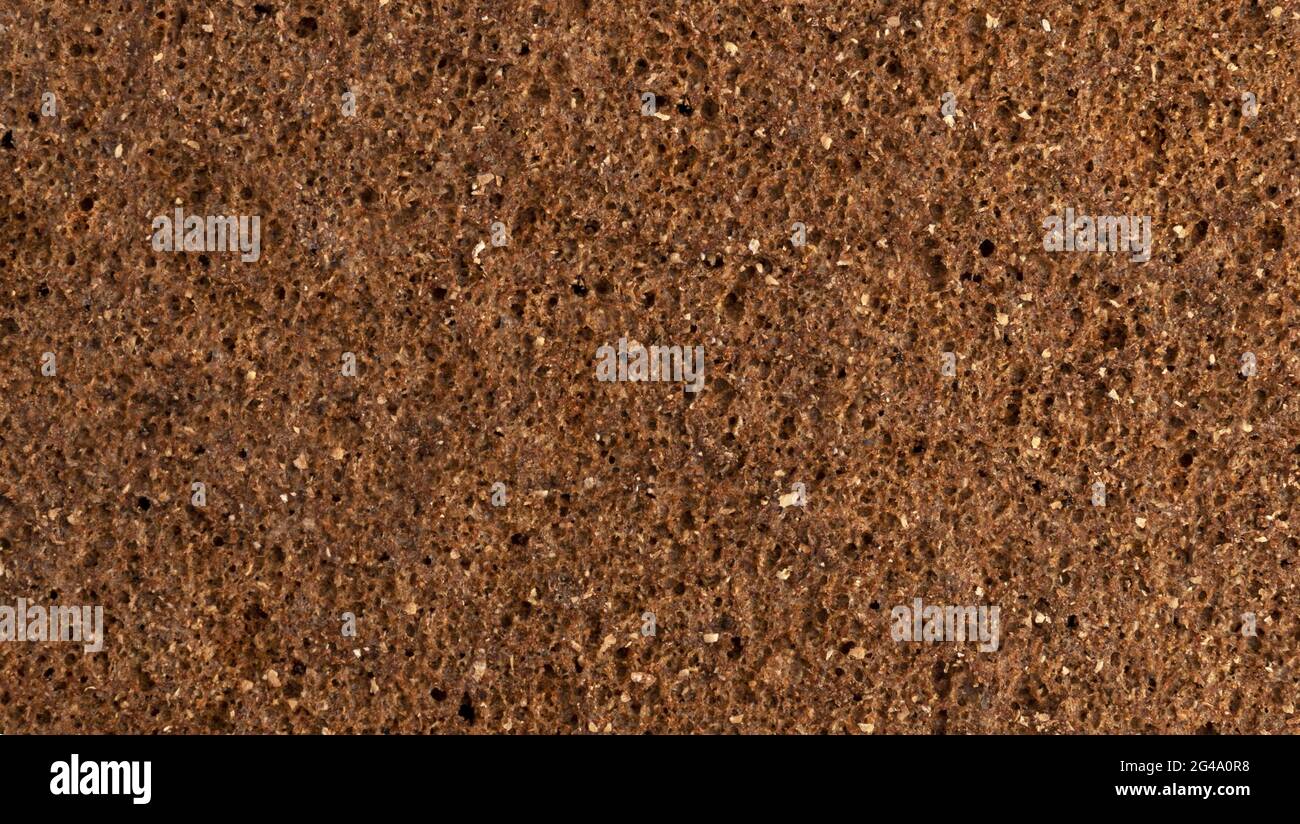 Rye bread texture close up, brown bread background Stock Photo - Alamy