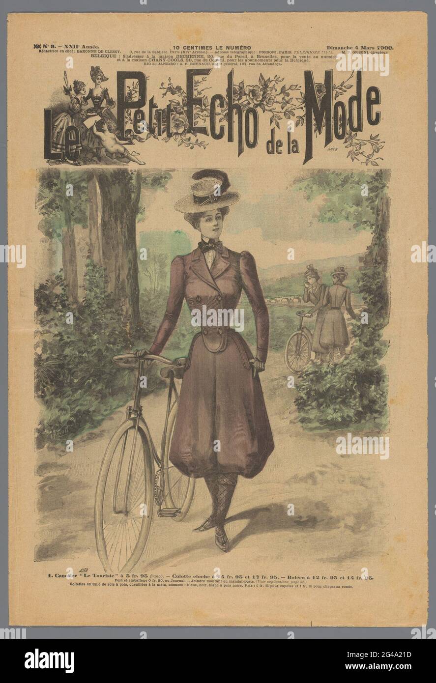 19th century fashion magazines hi-res stock photography and images - Alamy