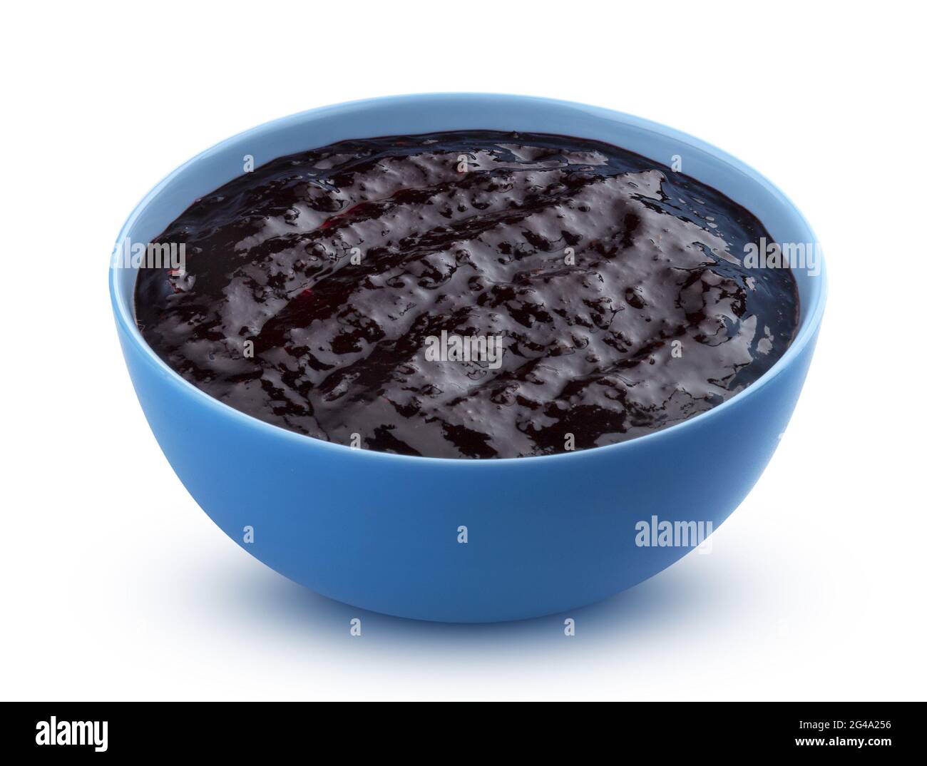 With cherry and blueberry on top hi-res stock photography and images ...