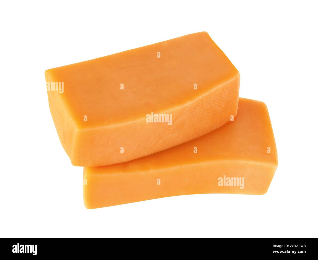 Cheddar cheese isolated on white background Stock Photo - Alamy