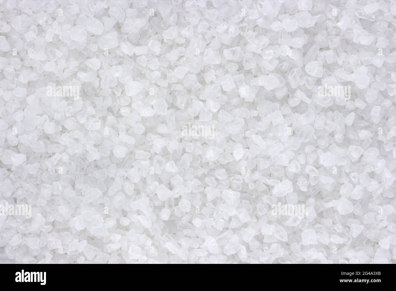 Sea salt background closeup top view texture Stock Photo - Alamy