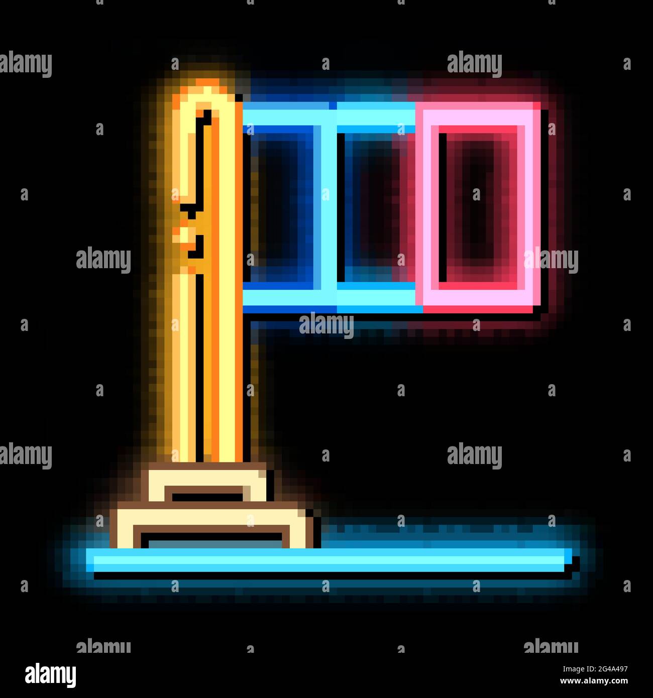 flag of france neon glow icon illustration Stock Vector Image & Art - Alamy