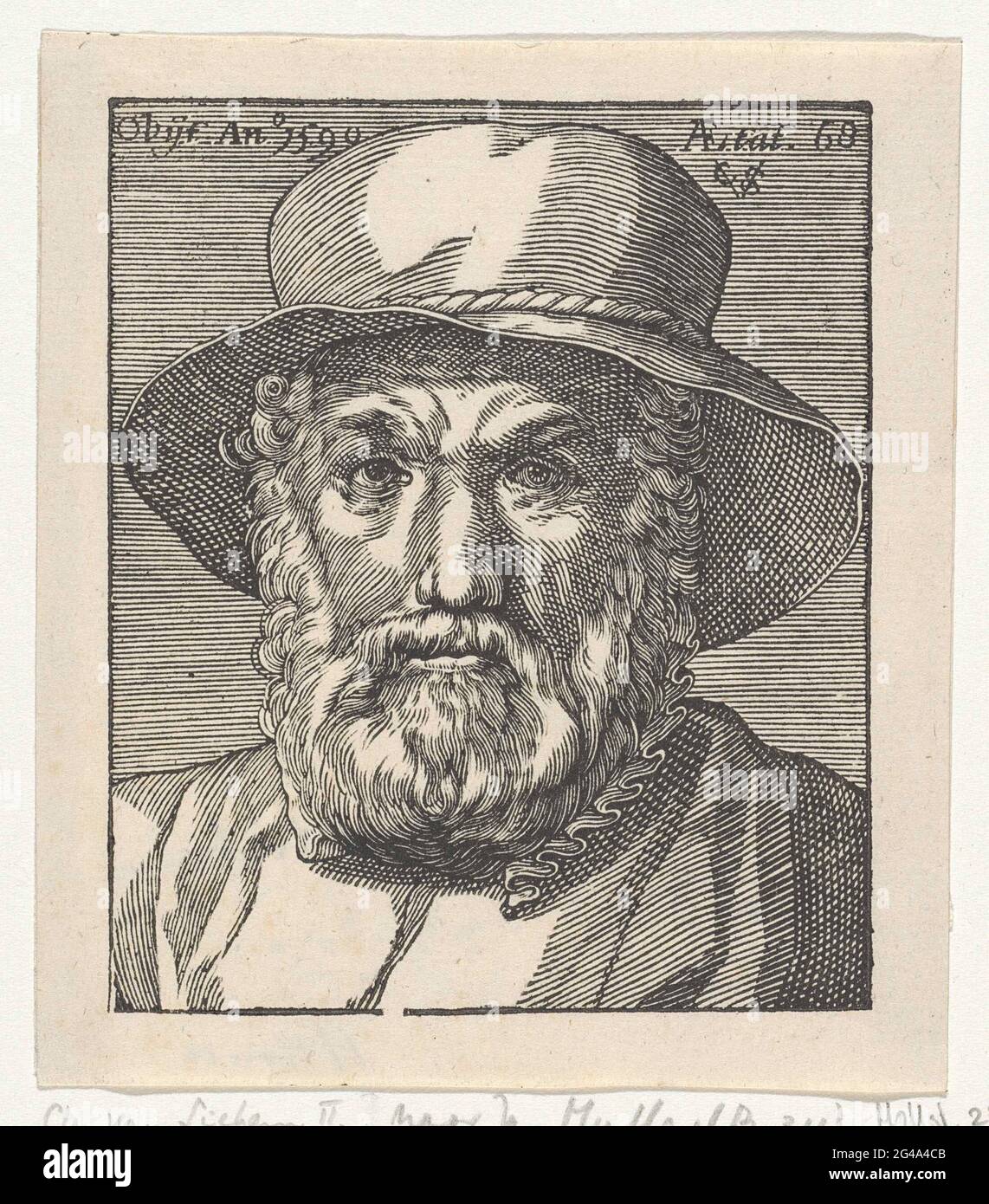 Portrait of Dirck Volckertsz. Coornhert Stock Photo - Alamy