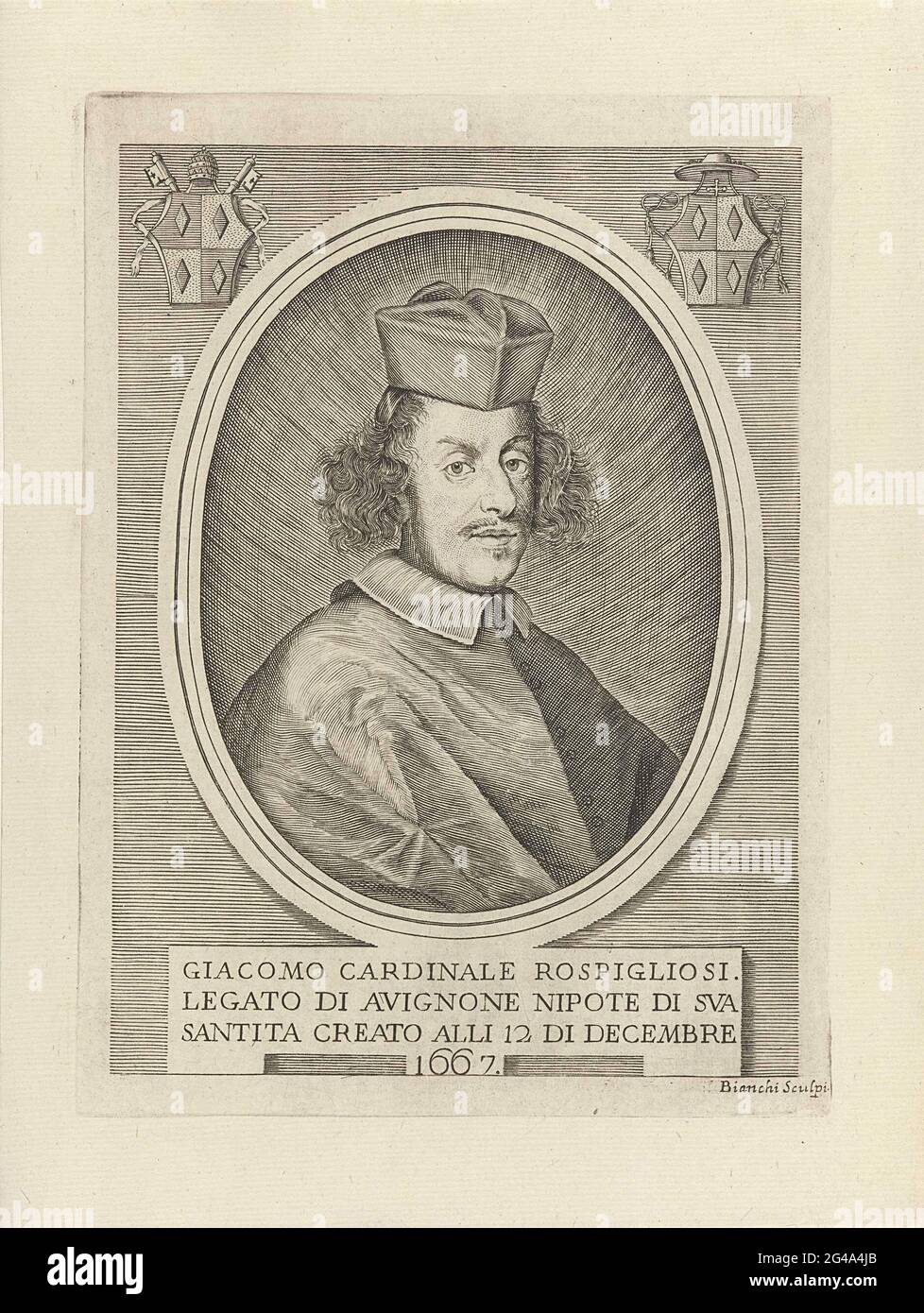 Cardinal giacomo rospigliosi portraits hi-res stock photography and ...