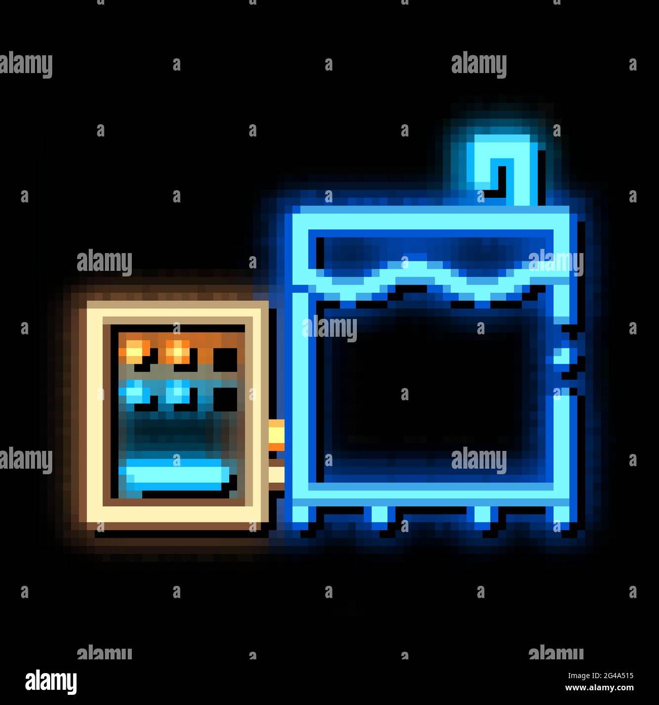 milk fullness neon glow icon illustration Stock Vector Image & Art - Alamy