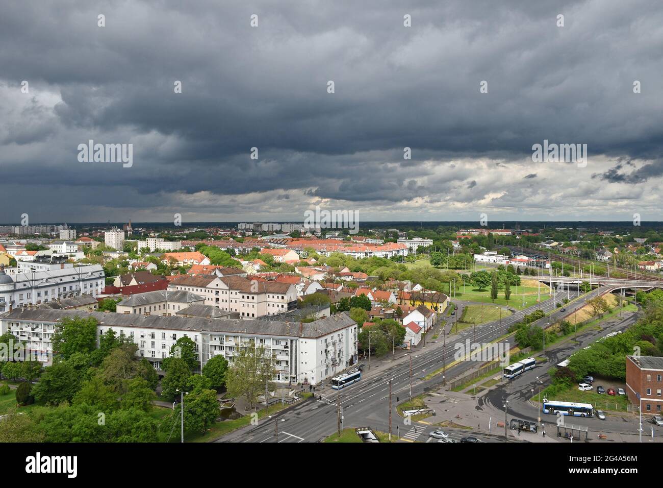 Debrecen aerial hi-res stock photography and images - Alamy