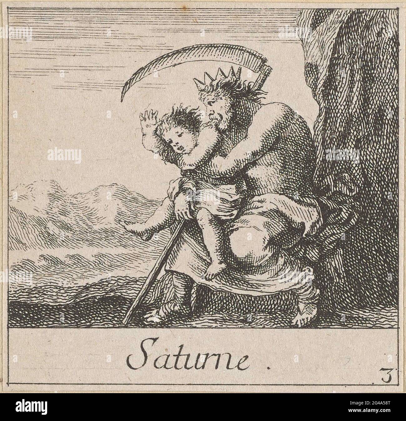 Saturn; Saturn; Card game with mythological performances; Jeu des ...