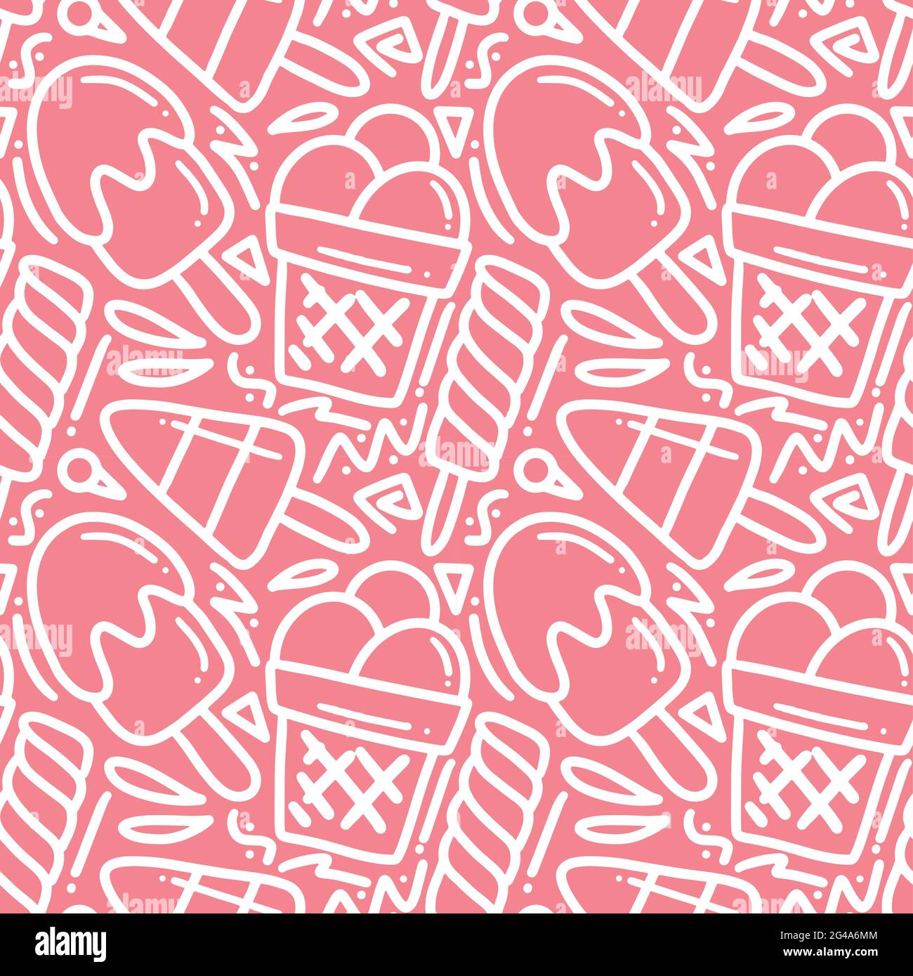 Hand drawn doodle fresh menu on the sunny day Stock Vector Image & Art ...