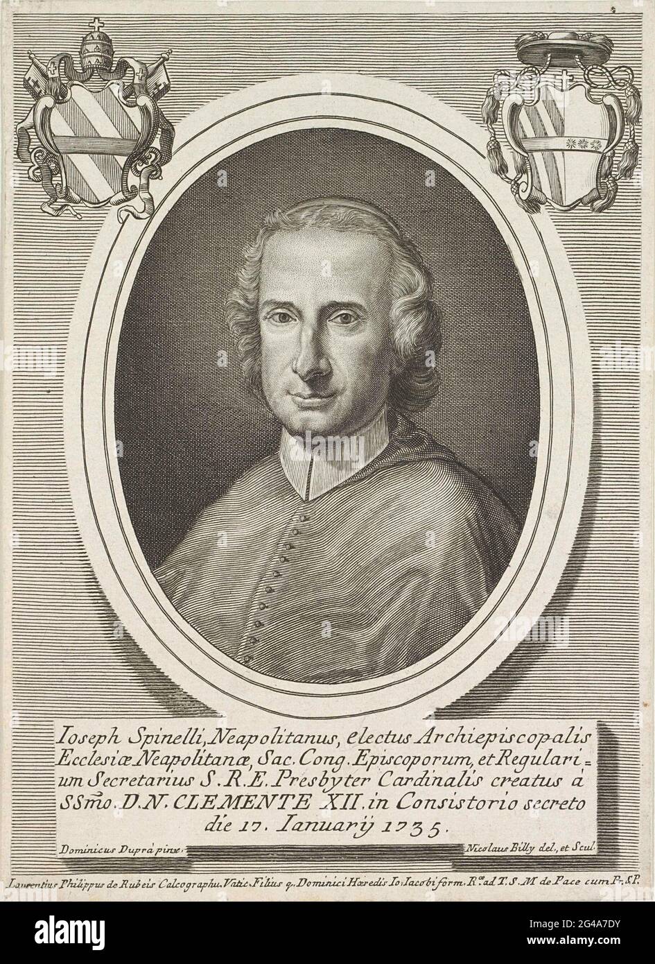 Cardinal giuseppe spinelli hi-res stock photography and images - Alamy