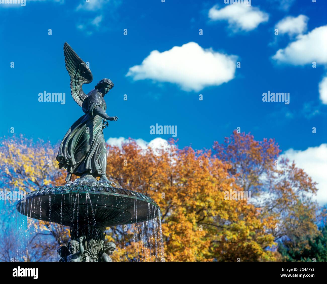 2006 HISTORICAL ANGEL OF THE WATERS FOUNTAIN (©EMMA STEBBINS 1868 ...