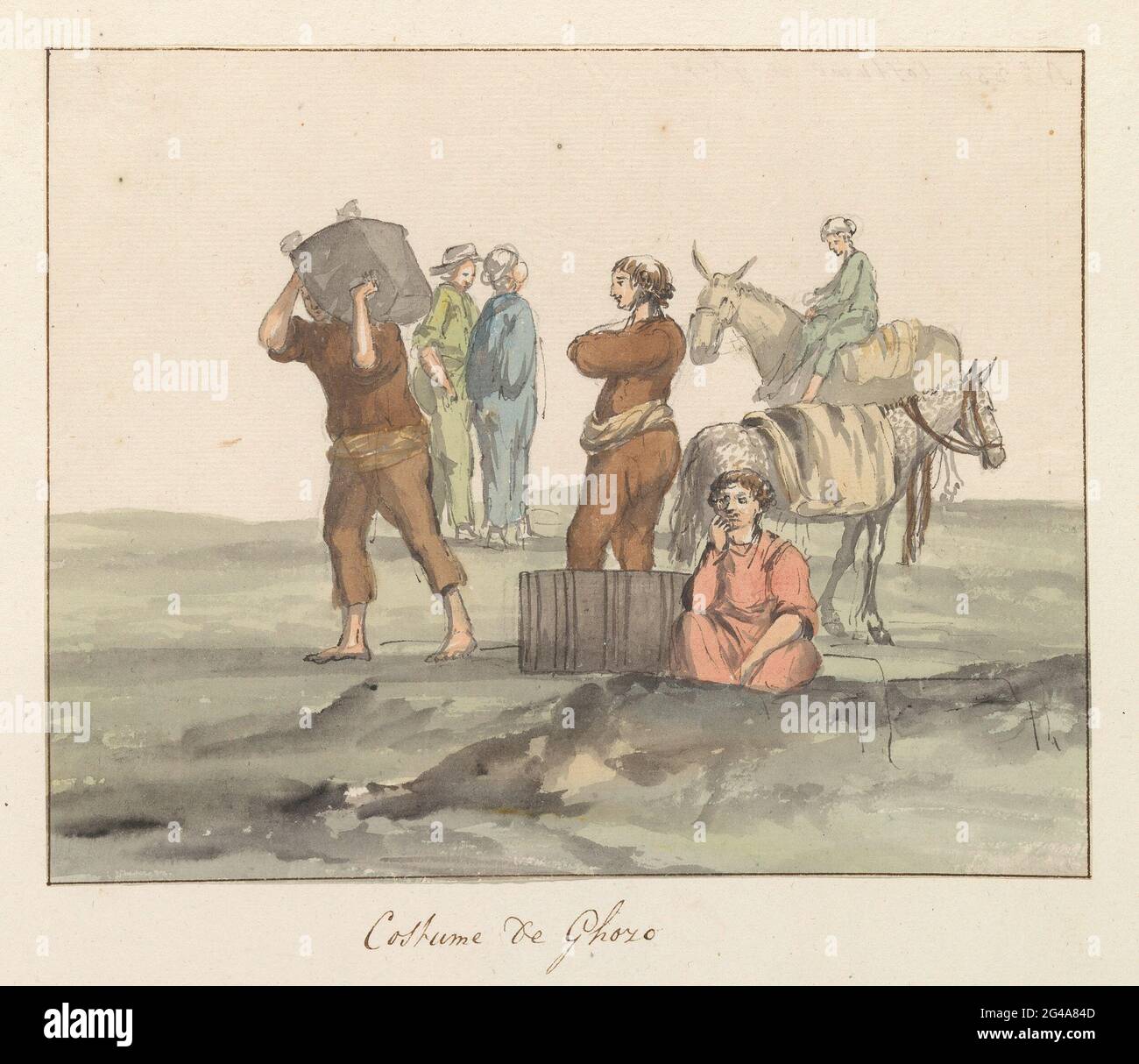 Apparators of Gozo island; Costume de Ghozo; Voyage and Italy, and ...