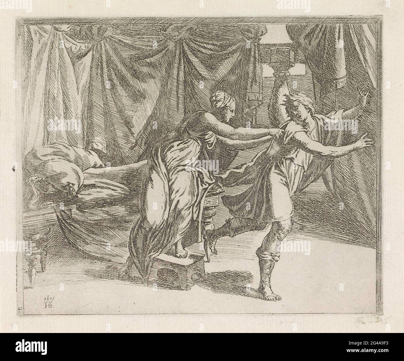 Joseph And Wife Of Potiphar High Resolution Stock Photography and ...