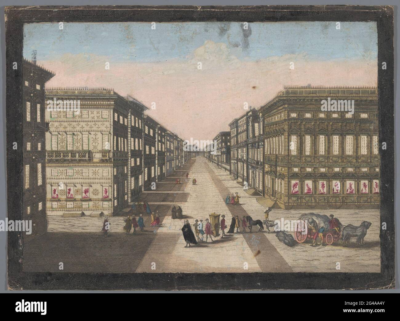 Genua street hi-res stock photography and images - Alamy