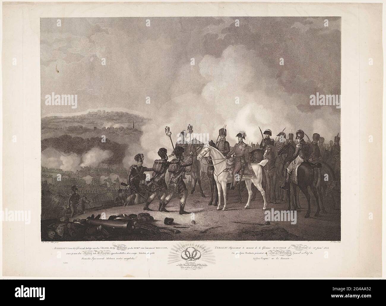 Waterloo two standards hi-res stock photography and images - Alamy