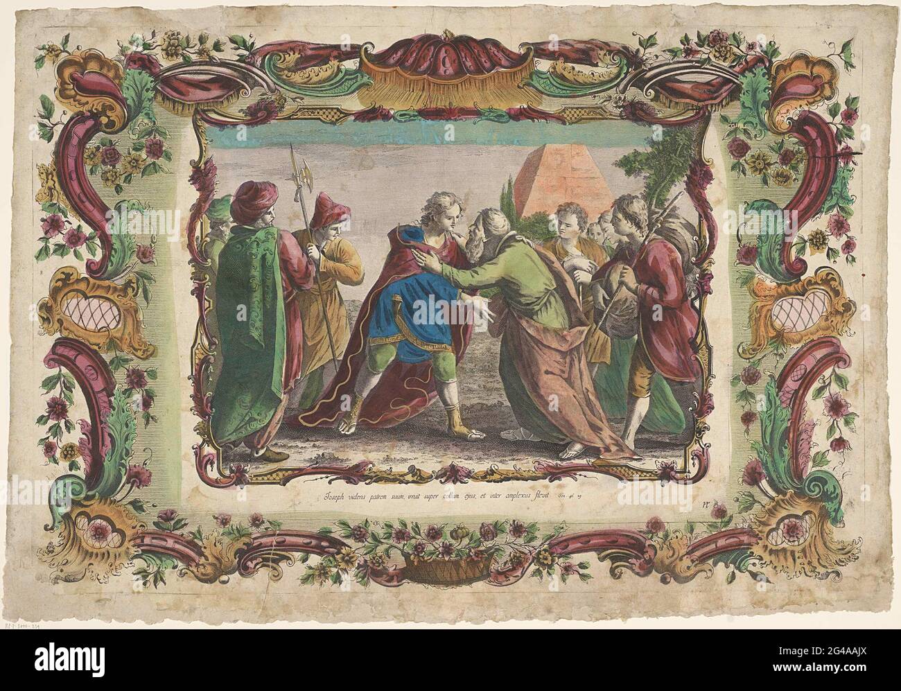 Jozef meets his father in Goshen; Joseph's life. The Oude Jacob ...