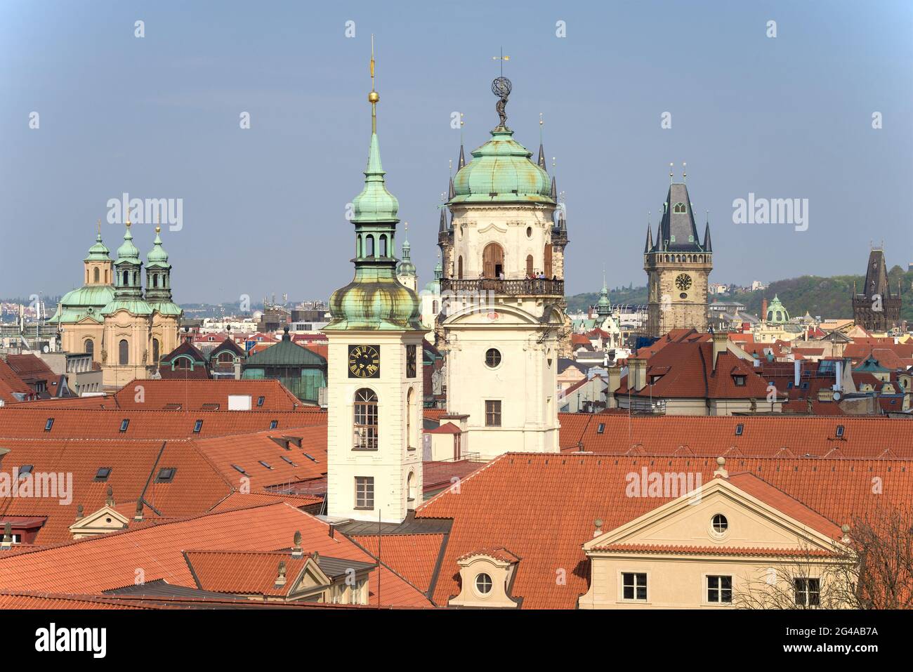 Above rooftops prague hi-res stock photography and images - Alamy