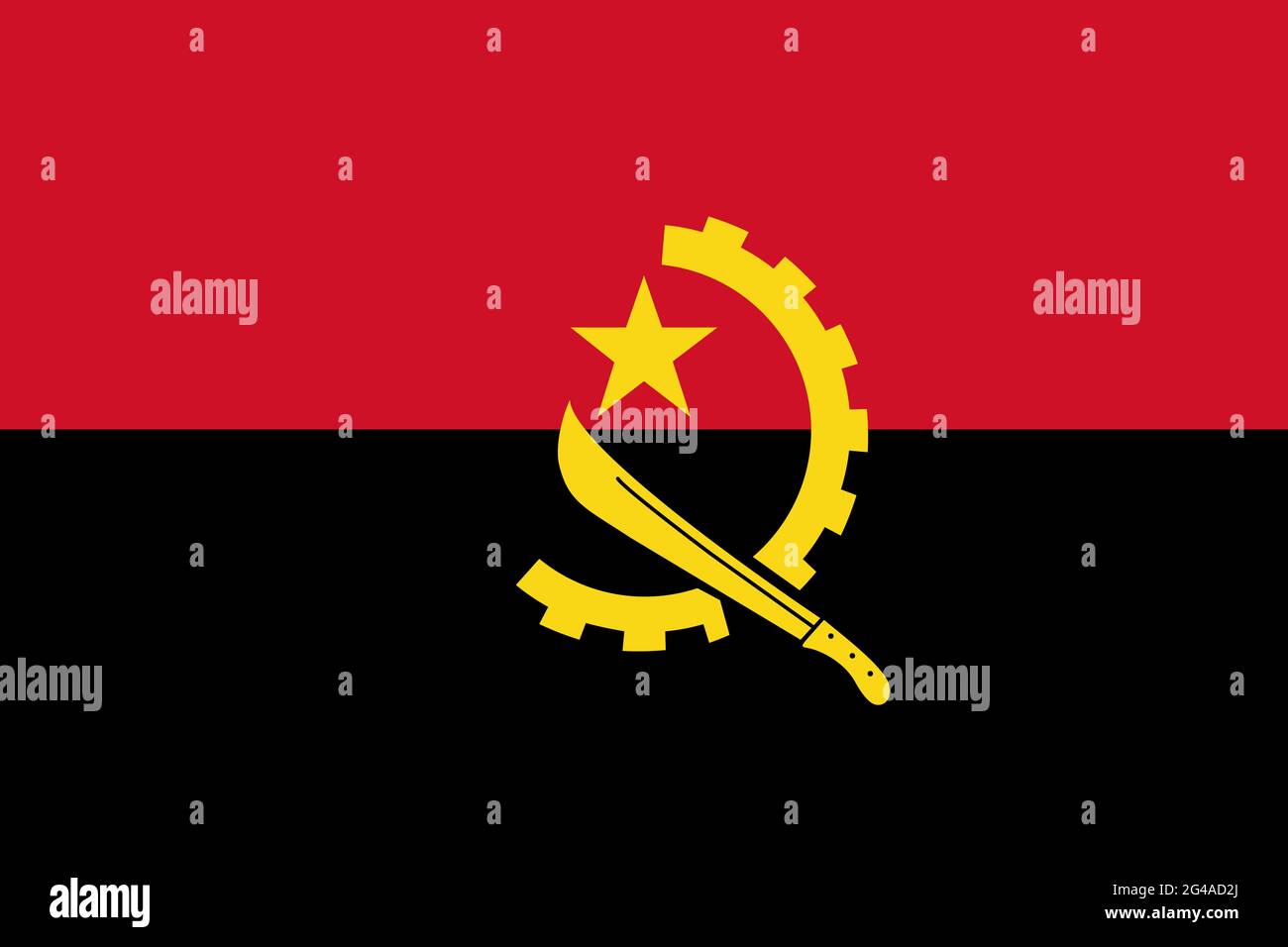 Bandera angola hi-res stock photography and images - Alamy