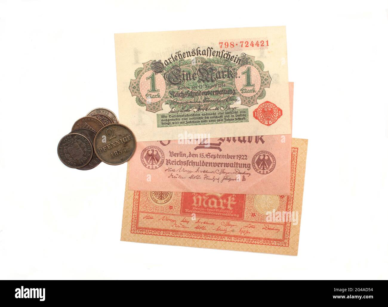 collectibles Coins Banknotes Awards Stock Photo - Alamy