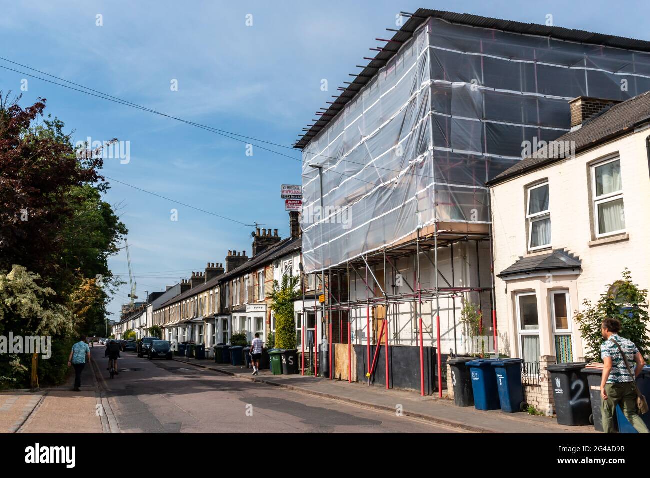 Masjid Al Ikhlas & Cambridge Islamic Centre is covered by a temporary ...
