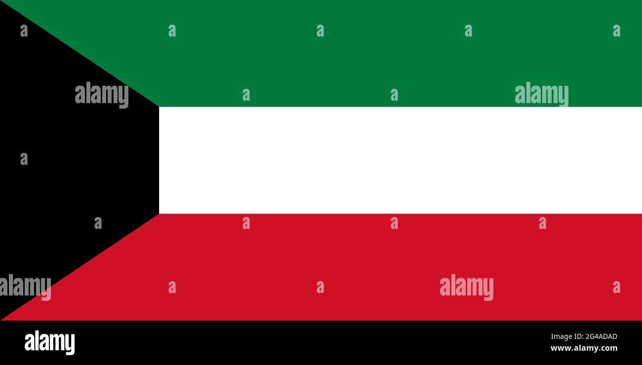 Bandera kuwaiti hi-res stock photography and images - Alamy