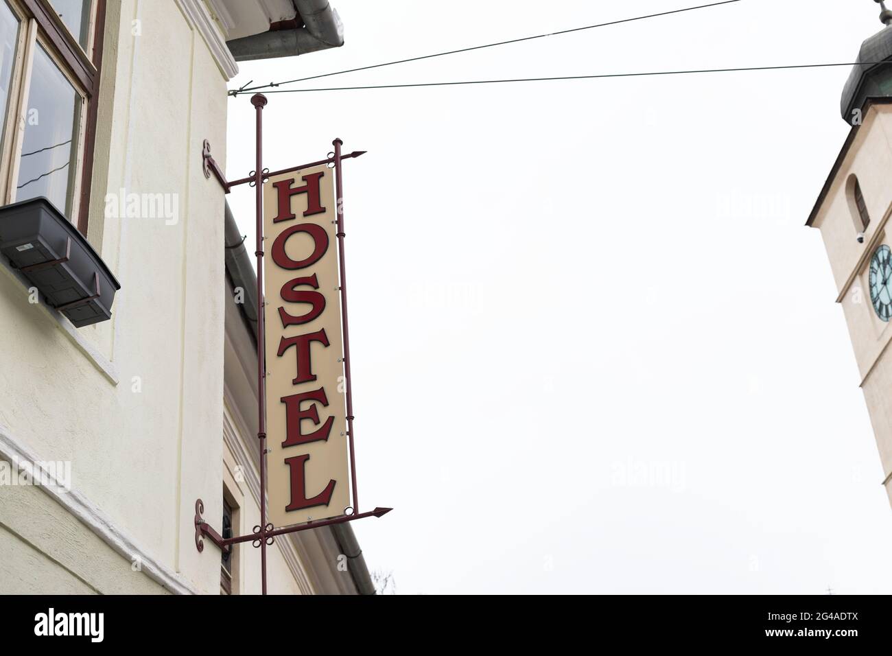 Hotel reception signboard hi-res stock photography and images - Alamy