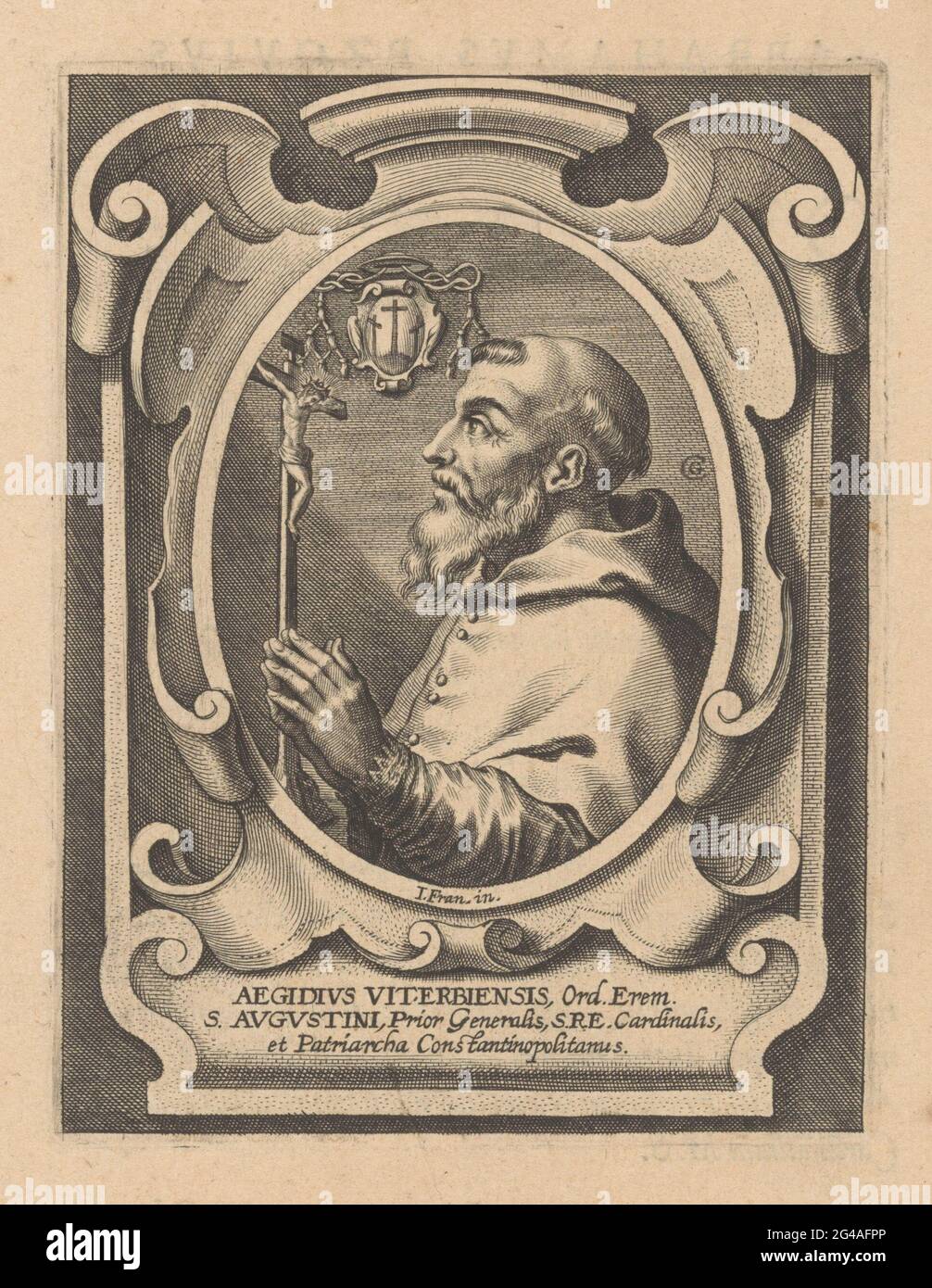 Portrait of Aegidius Antonius Canisius. Portrait of Aegidius Antonius ...