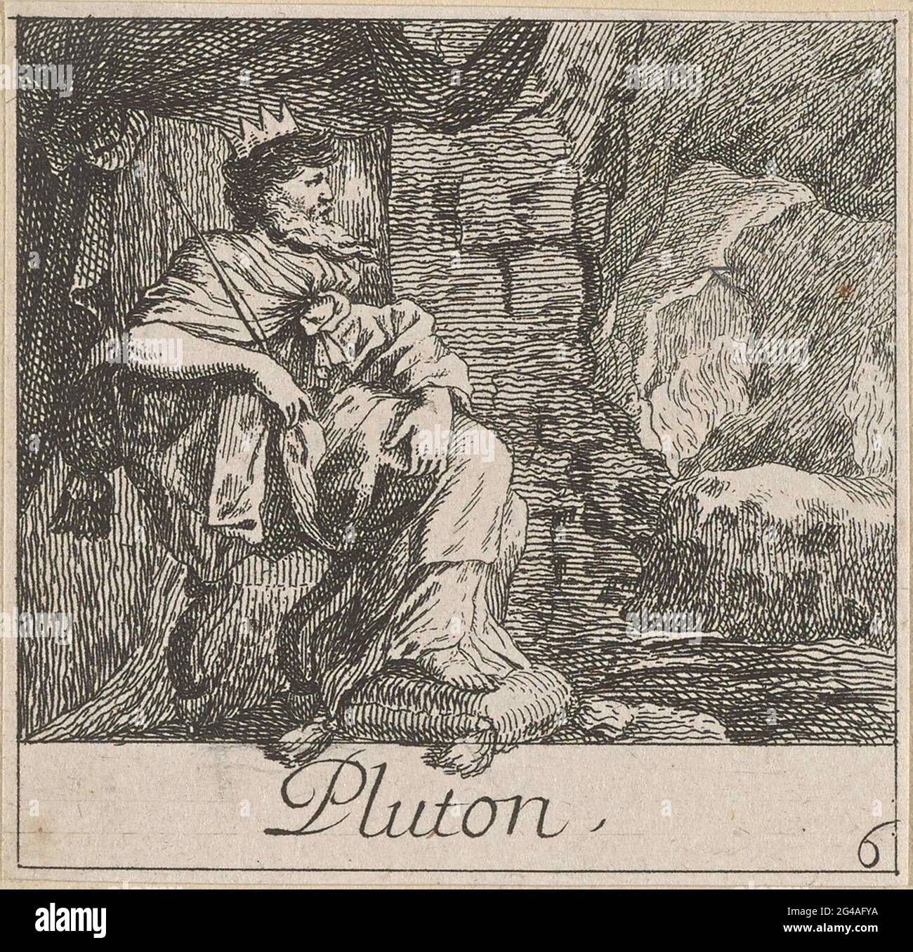 Pluto; Pluton; Card game with mythological performances; Jeu des Fables ...
