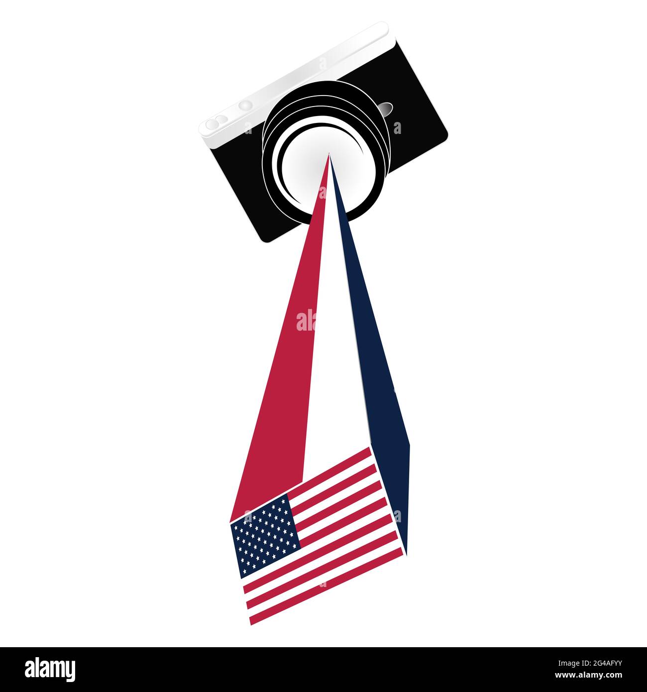 Flag camera logo hi-res stock photography and images - Alamy