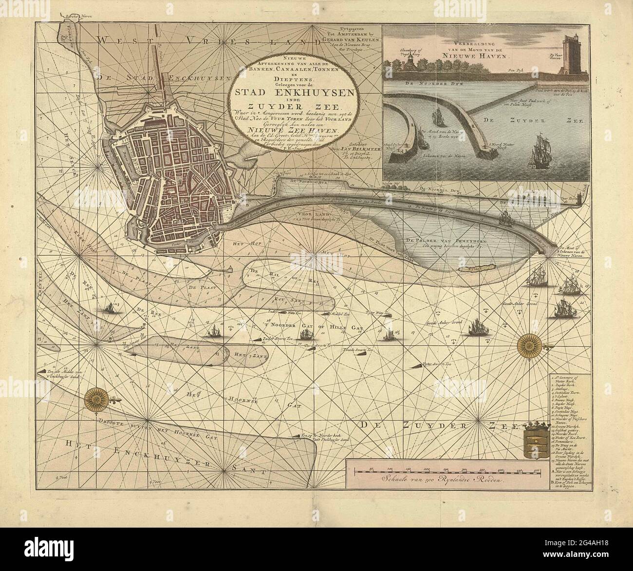 Zuiderzee map hi-res stock photography and images - Alamy
