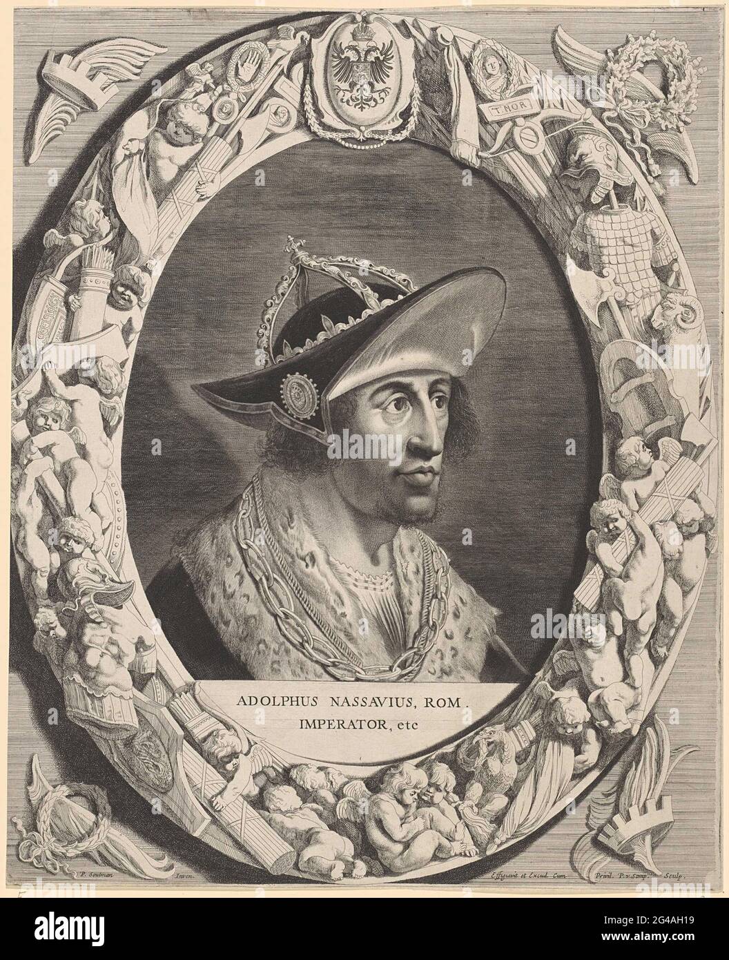Portrait of Adolf, Count of Nassau and Roman German King; Committees ...