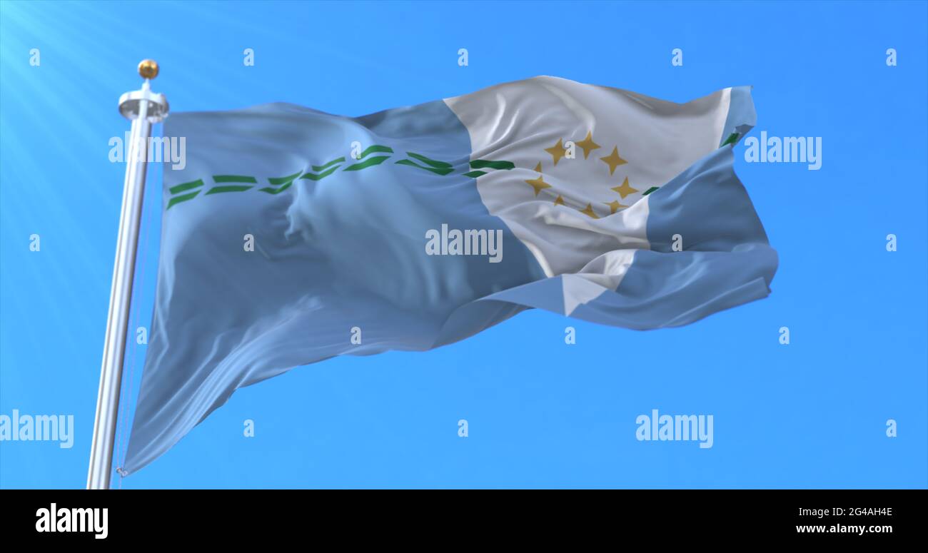 Formosa Province Flag, Argentina Stock Photo - Alamy