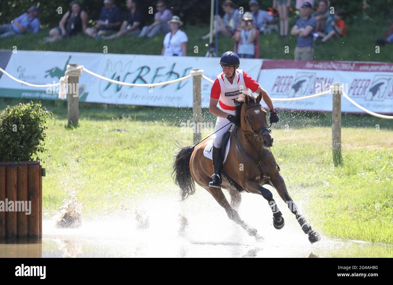 19 June 2021, Lower Saxony, Luhmühlen: Equestrian sport: German ...