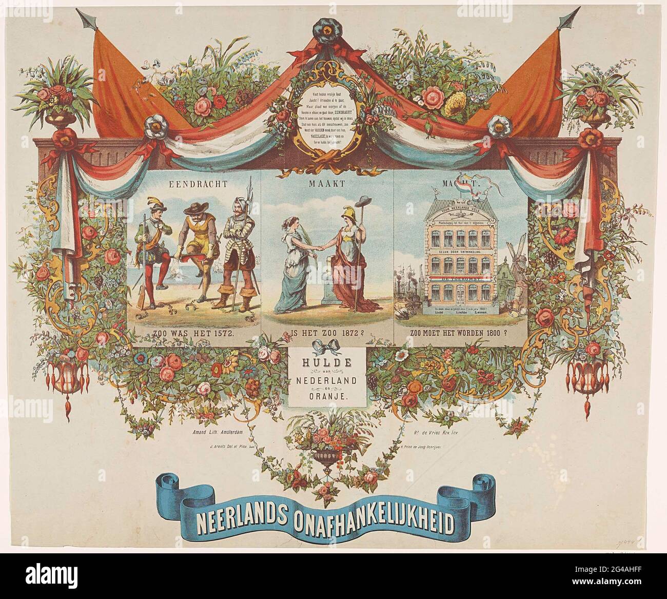 Dutch freedom 1572 1872 hi-res stock photography and images - Alamy