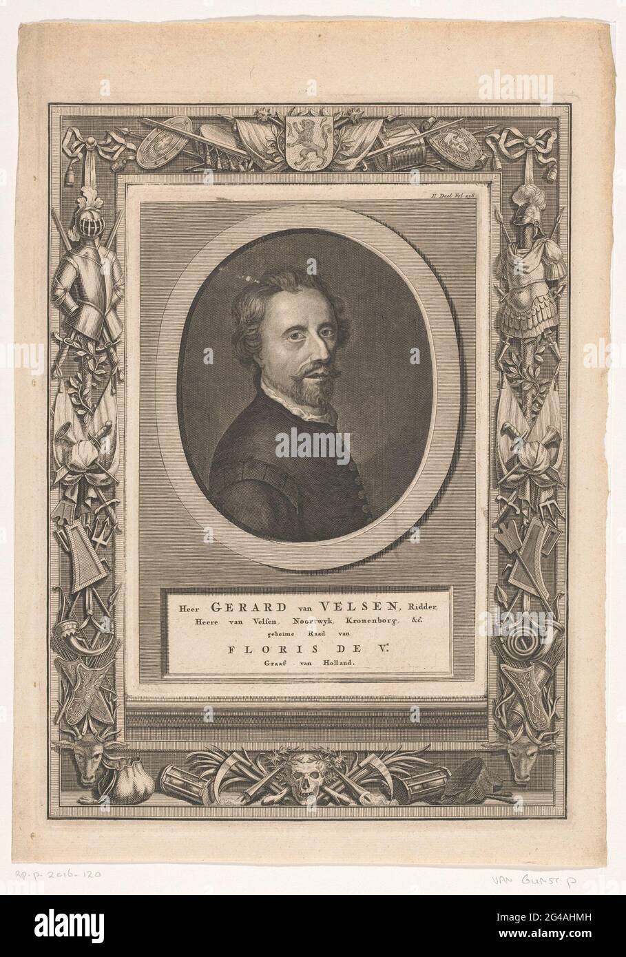 Portrait of Gerard van Velzen. Portrait of Gerard van Velzen, Lord of ...
