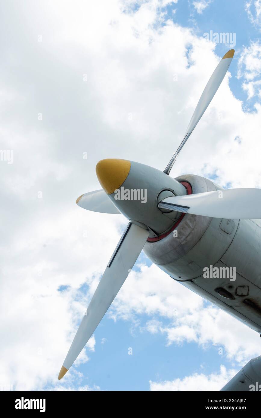 Exhibition of old model airplanes Stock Photo - Alamy