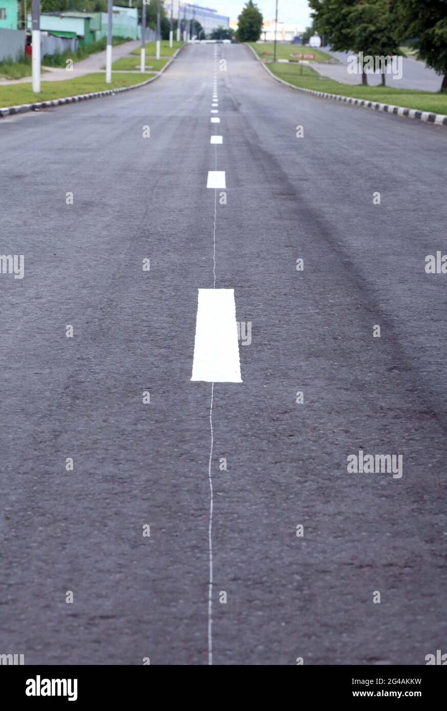 road on street at day time Stock Photo - Alamy