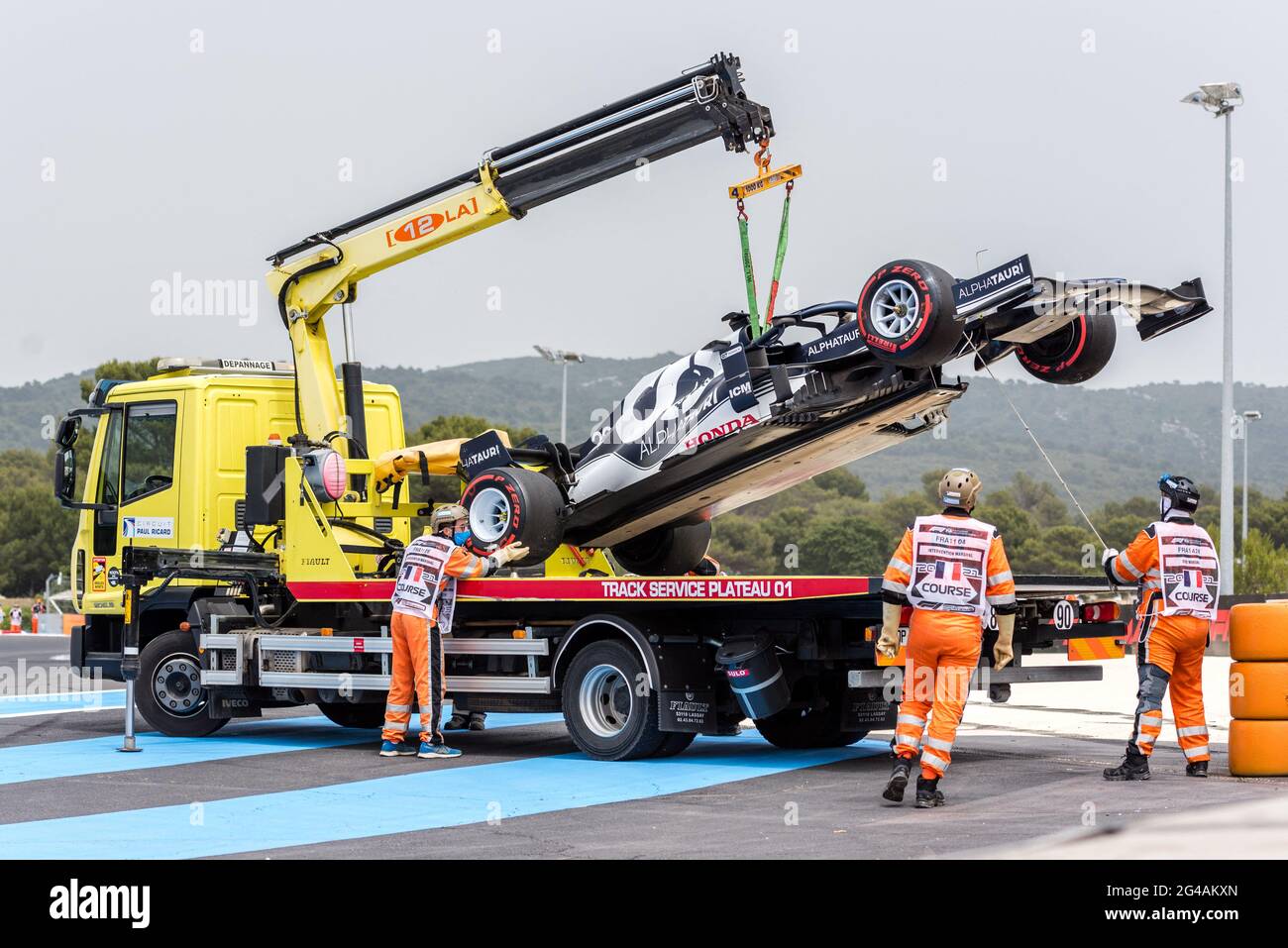 F1 Grand Prix of France at Circuit Paul Ricard on June 19, 2021 in Le ...
