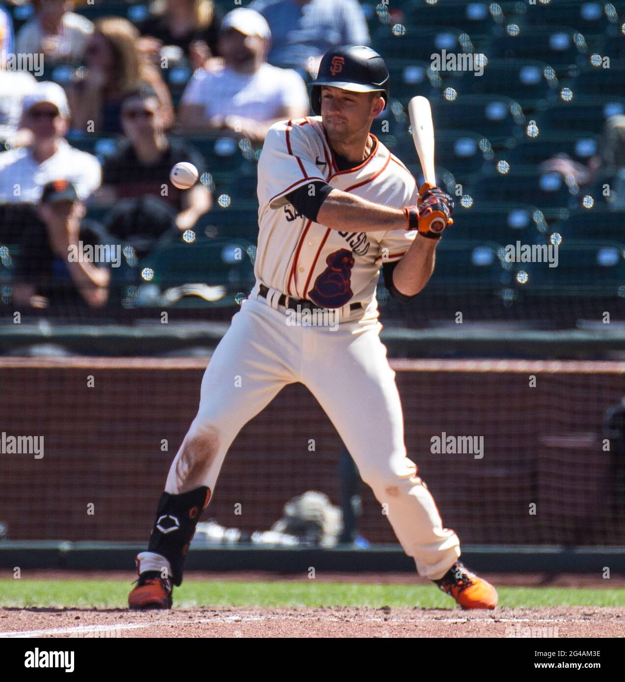 June19 2021 San Francisco CA, U.S.A. The Giants third baseman Jason ...